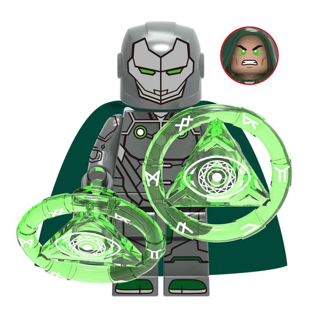 Dr. Doom Brick Minifigures - Etsy