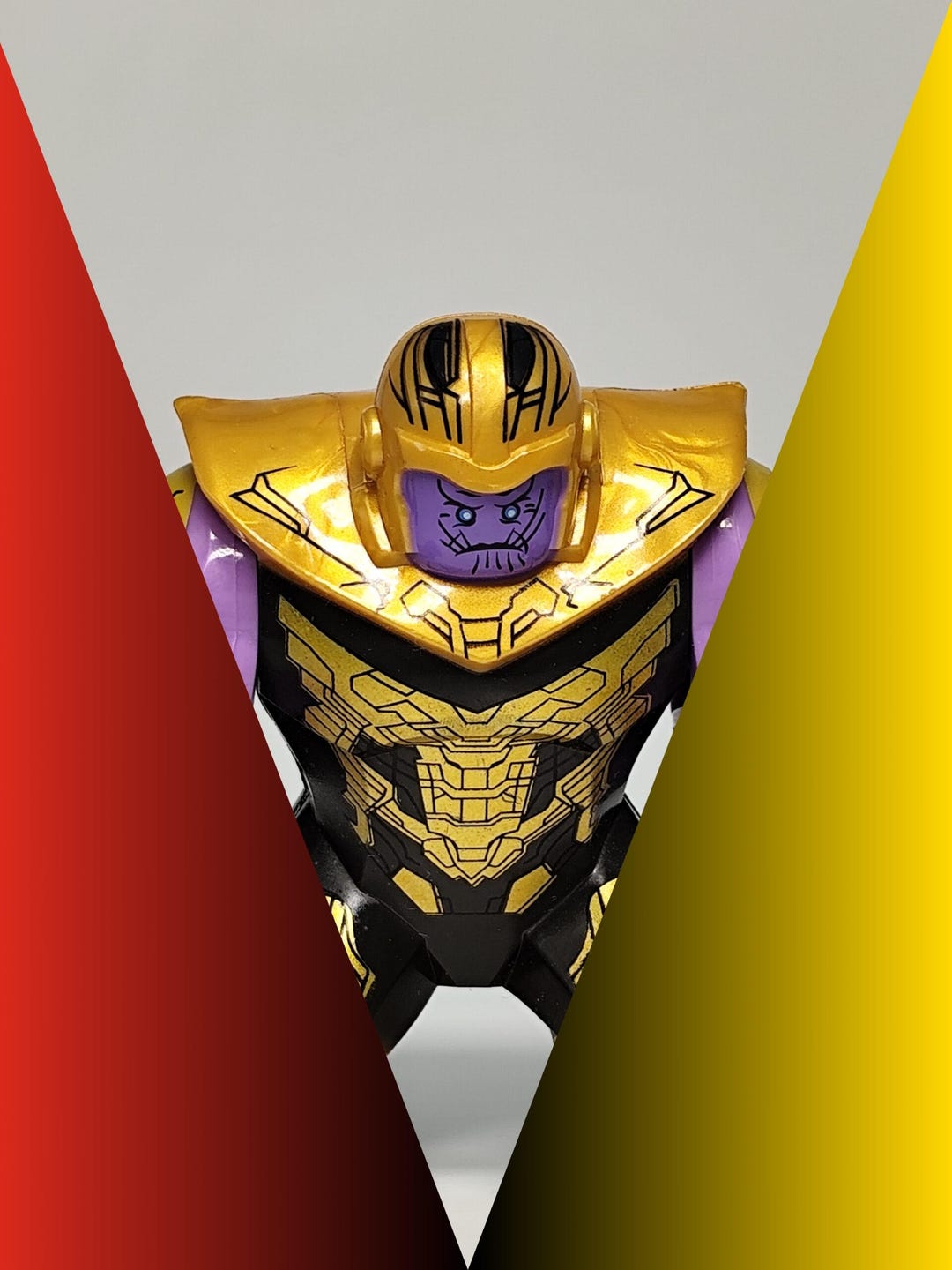 Big Thanos Custom Brick Minifigure - Etsy