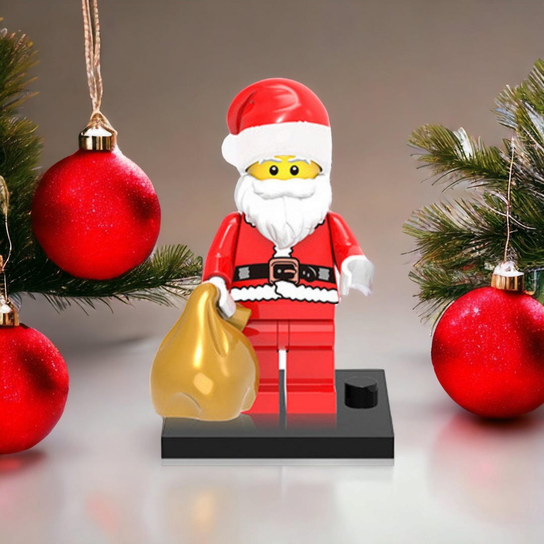 Santa Claus Christmas Custom Minifigure - Etsy