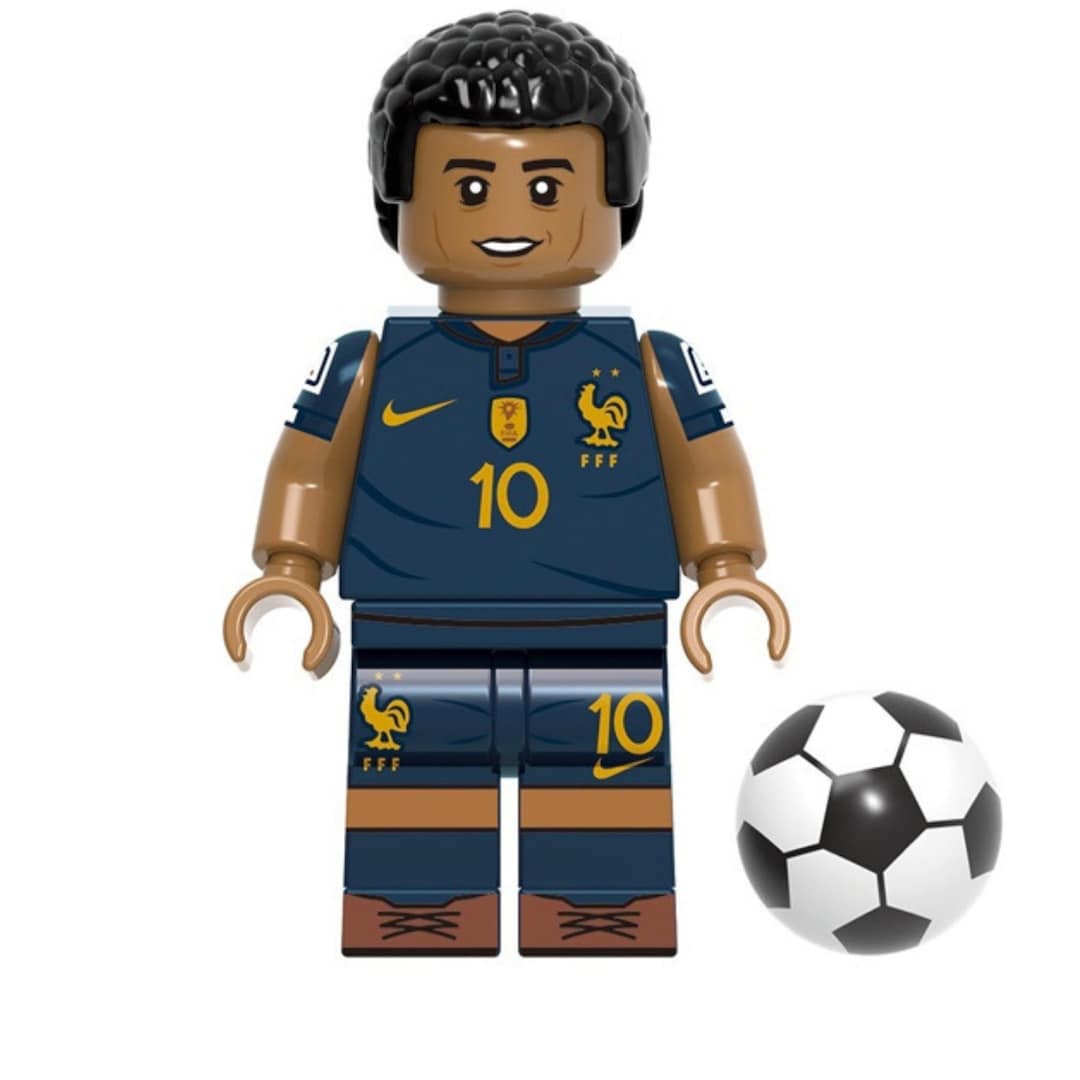 Kylian Mbappe Brick Minifigures - Etsy