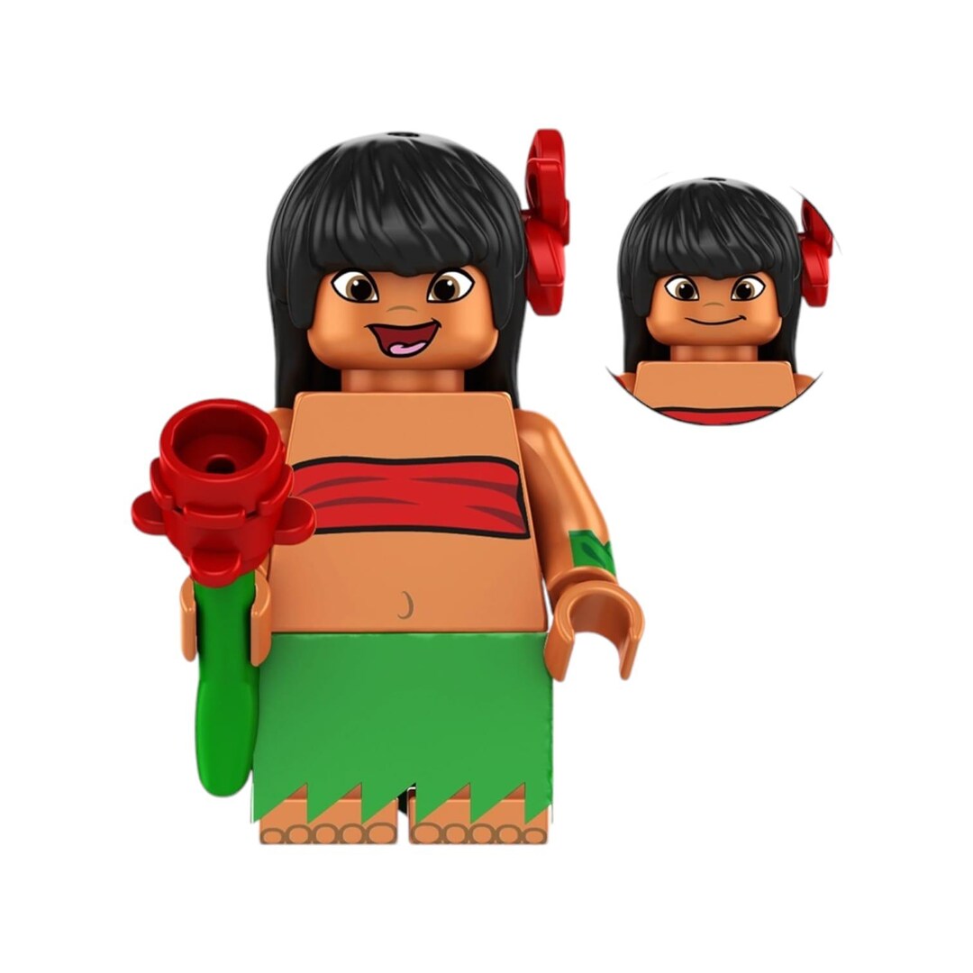Lilo Lilo and Stitch Brick Minifigure - Etsy