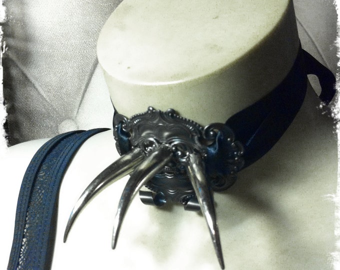 Choker CLAWS Gothic Tribal Trophy Claws Punk - Etsy