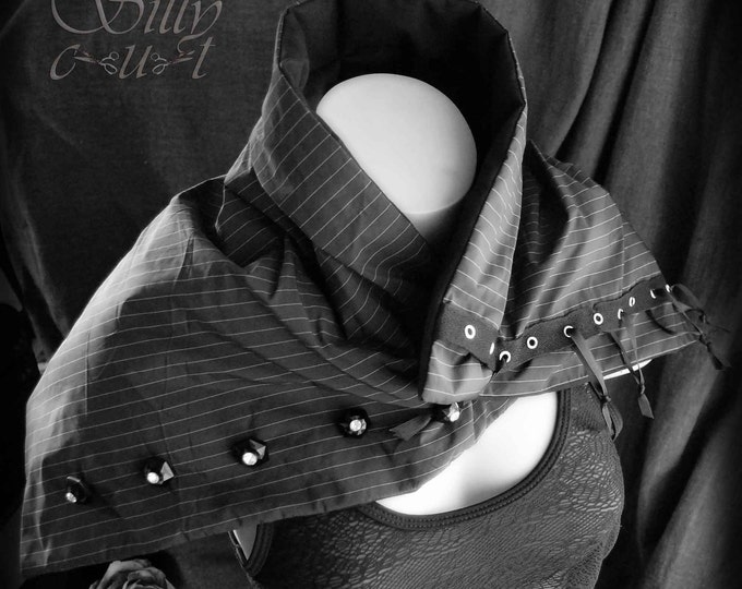 Tube Scarf Oversize STRICT Collar Scarflette Vegan Warm - Etsy