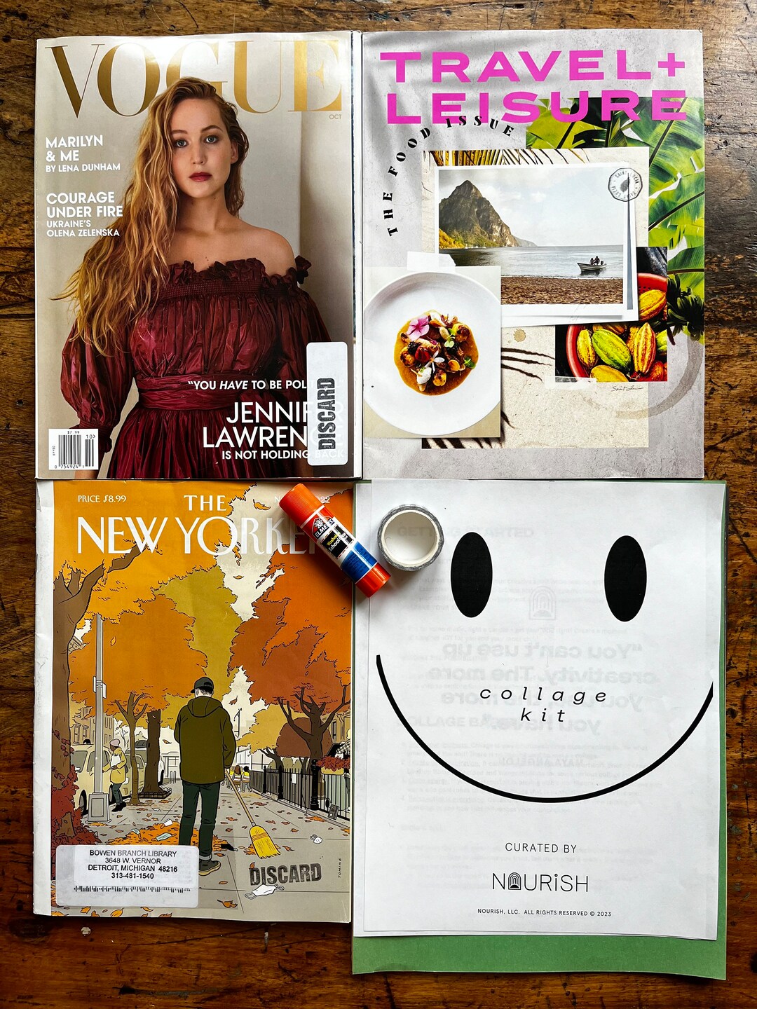 Vision Board Collage Kit - Etsy