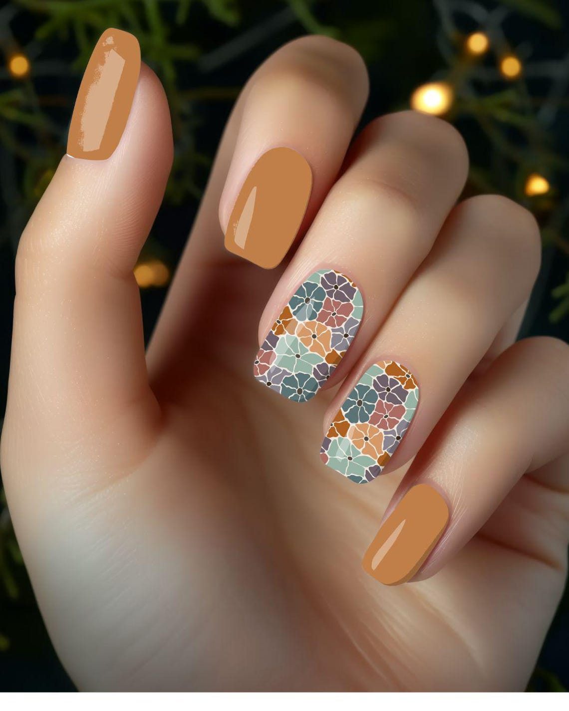 Waterslide Nail Decal Wraps Choose From 5 Unique Designs Nail Art ...