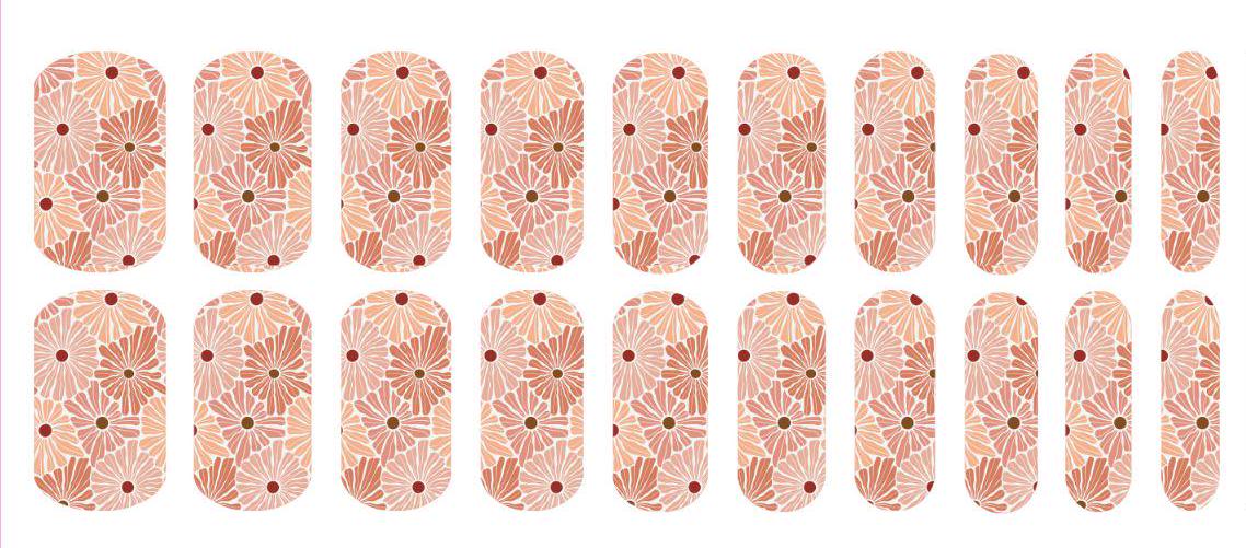 Waterslide Nail Decal Wraps Choose From 5 Unique Designs Nail Art ...