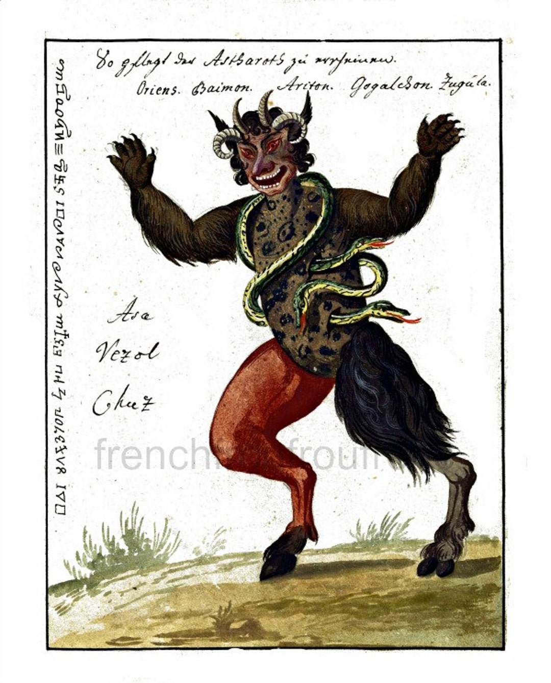 Renaissance Satan Paintings