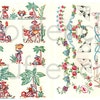 Antique French Botanical Wallpaper Art Nouveau Tulips Illustration ...