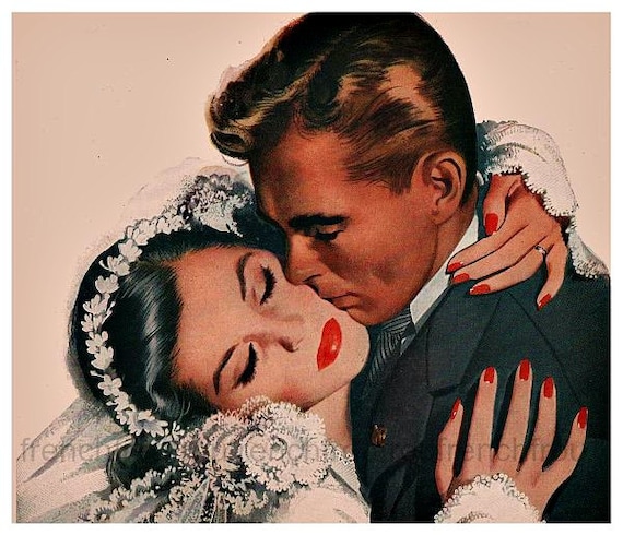 Vintage Wedding Illustration