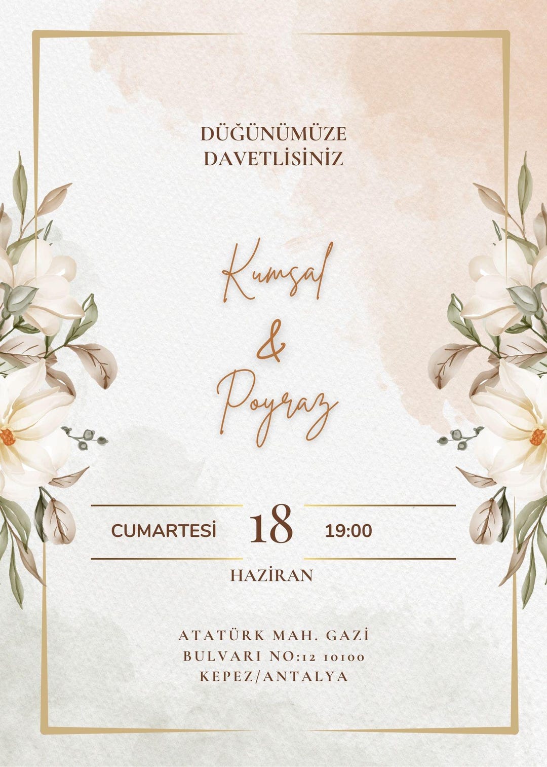 Classic & Elegant Wedding Invitations - Etsy