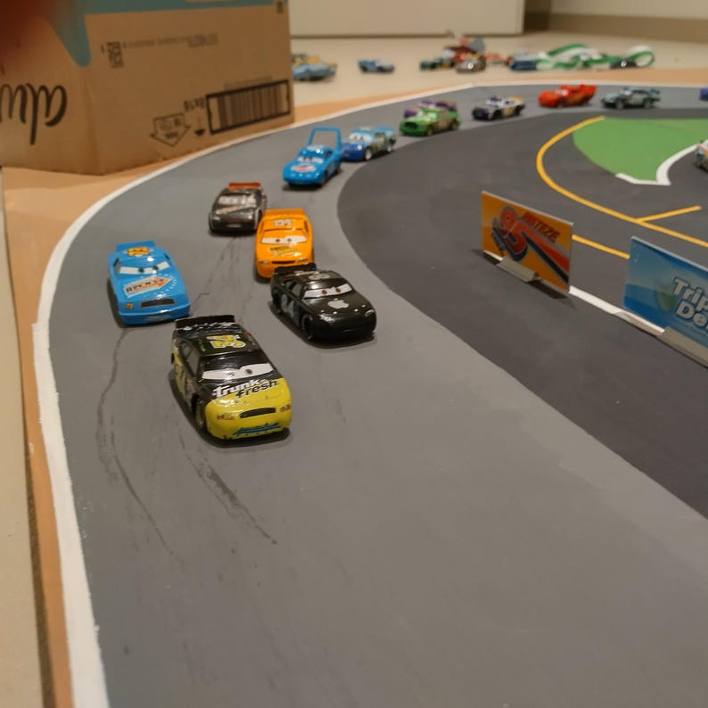 Custom Nascar Race Track for Matchbox-sized Cars - Etsy