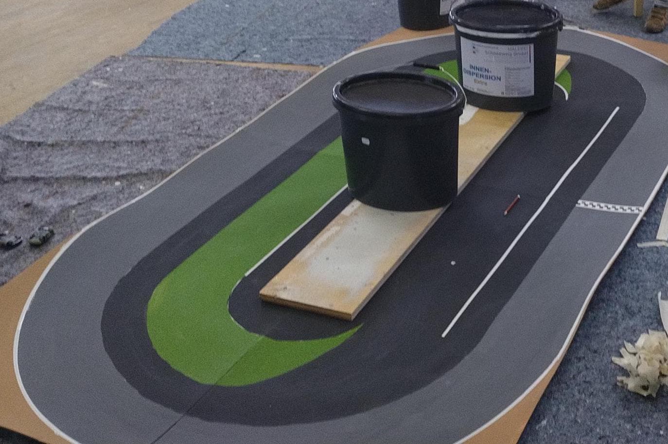 Custom Hand-painted Race Track for Matchbox Cars - Etsy