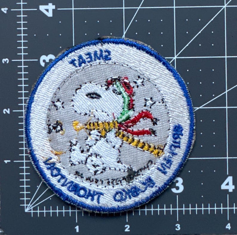 Snoopy Patch SMEAT NASA Crippen, Bobko, Thornton Space Shuttle - Etsy