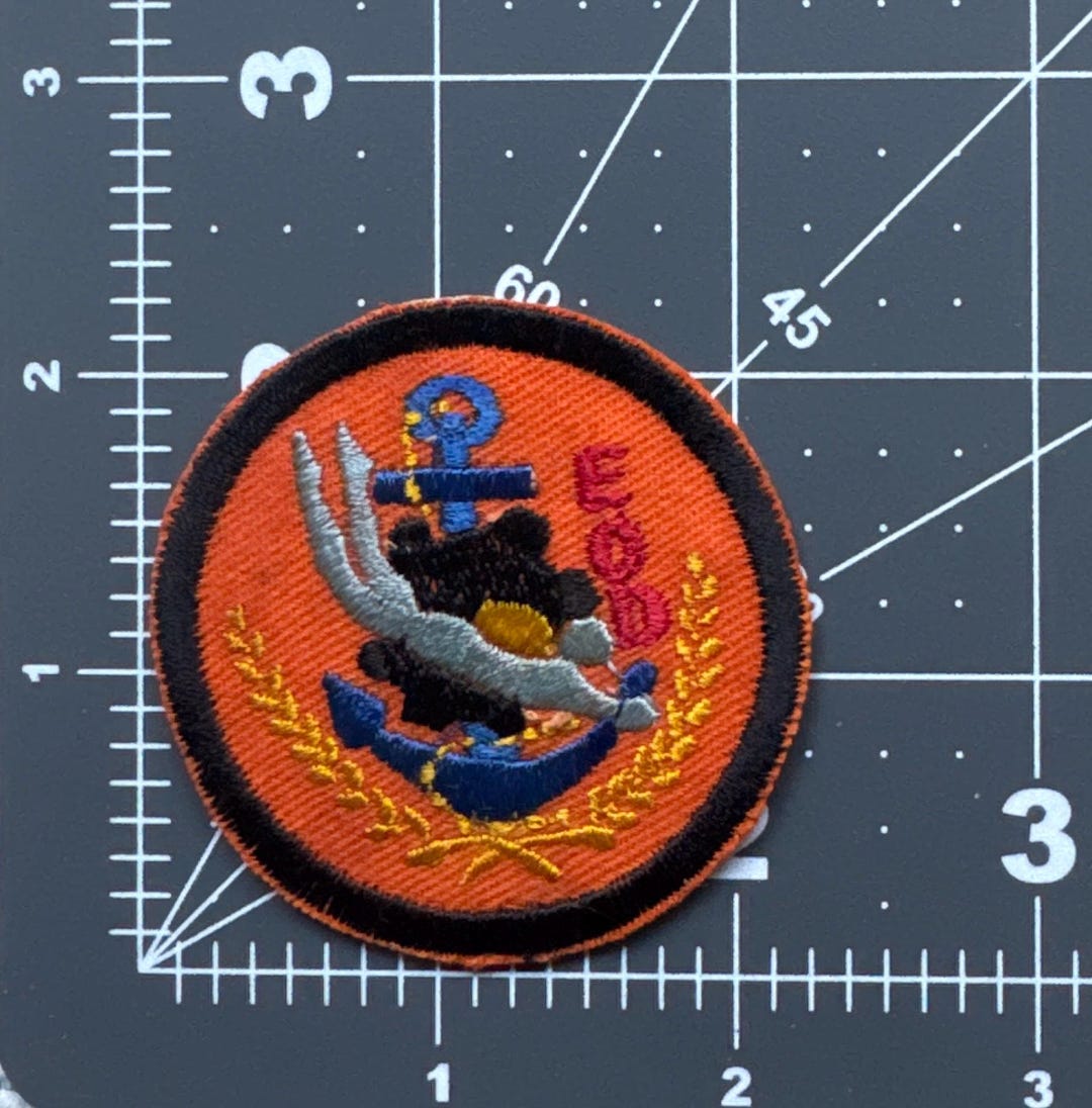 EOD - Beret Flash - Elite - RVN Navy SEALS - Saigon - Vietnam War ...