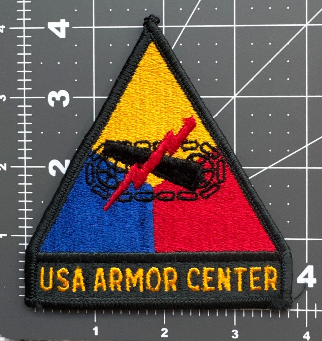 USA Armor Center (NTC) W/ Attached Tab - Etsy