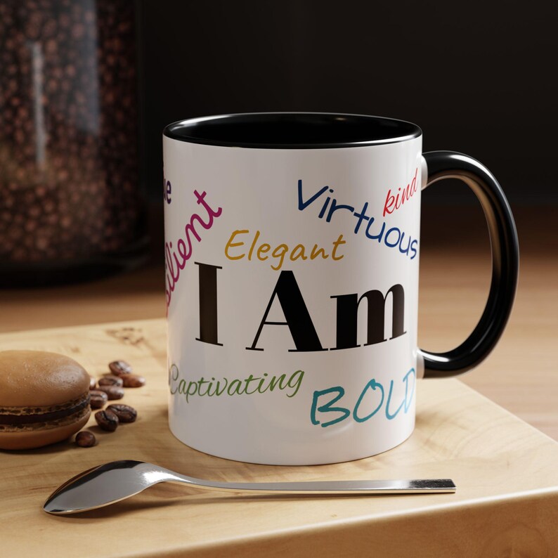 Positive Affirmations Mug, Accent Coffee Mug 11, 15oz, Perfect Gift for ...