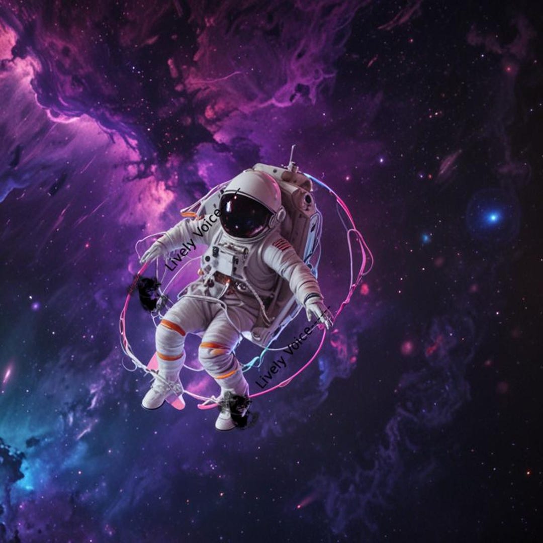 Spaceman Collection: Cosmic Digital Art Prints for Instant Download 25 ...