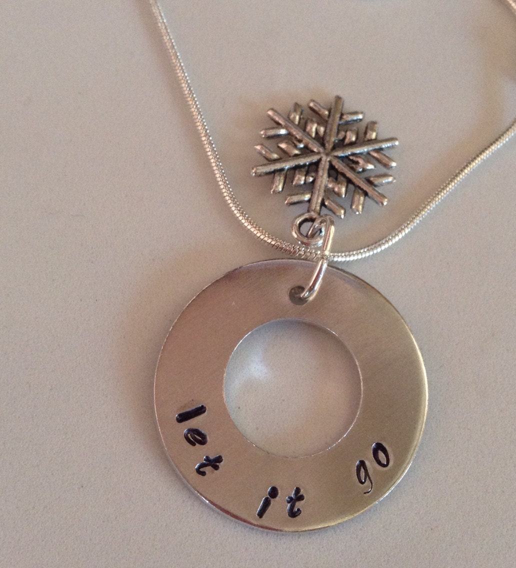 Frozen Inspired let It Go Necklace - Etsy