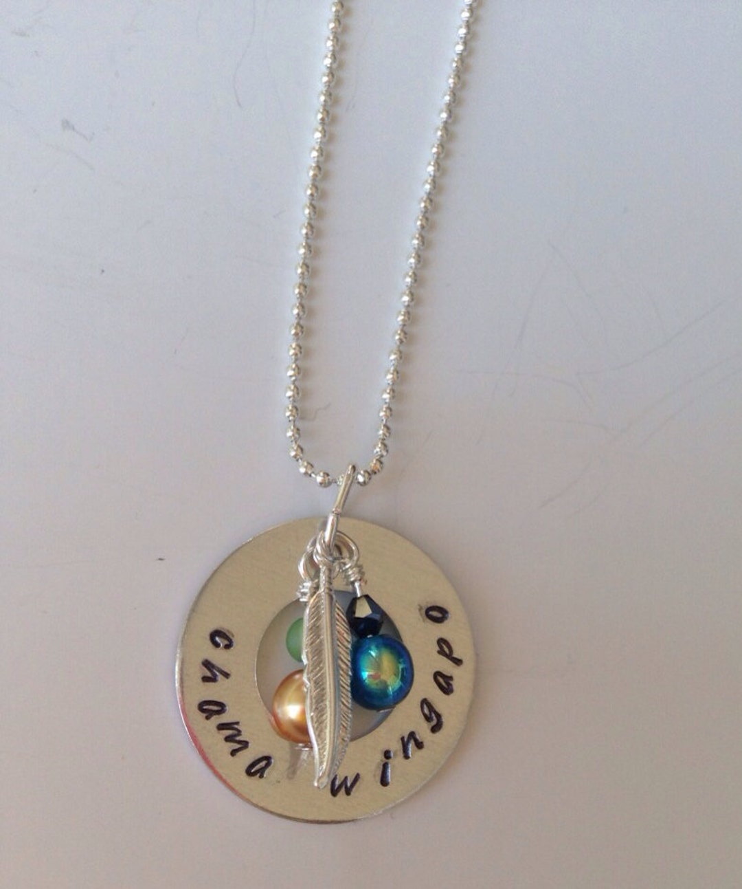 Pochahontas Inspired "chama Wingapo" Necklace - Etsy