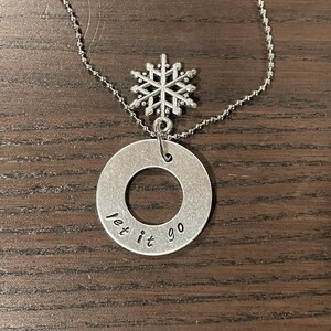Frozen Inspired "let It Go" Necklace - Etsy
