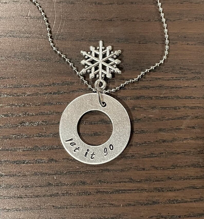 Frozen Inspired "let It Go" Necklace - Etsy