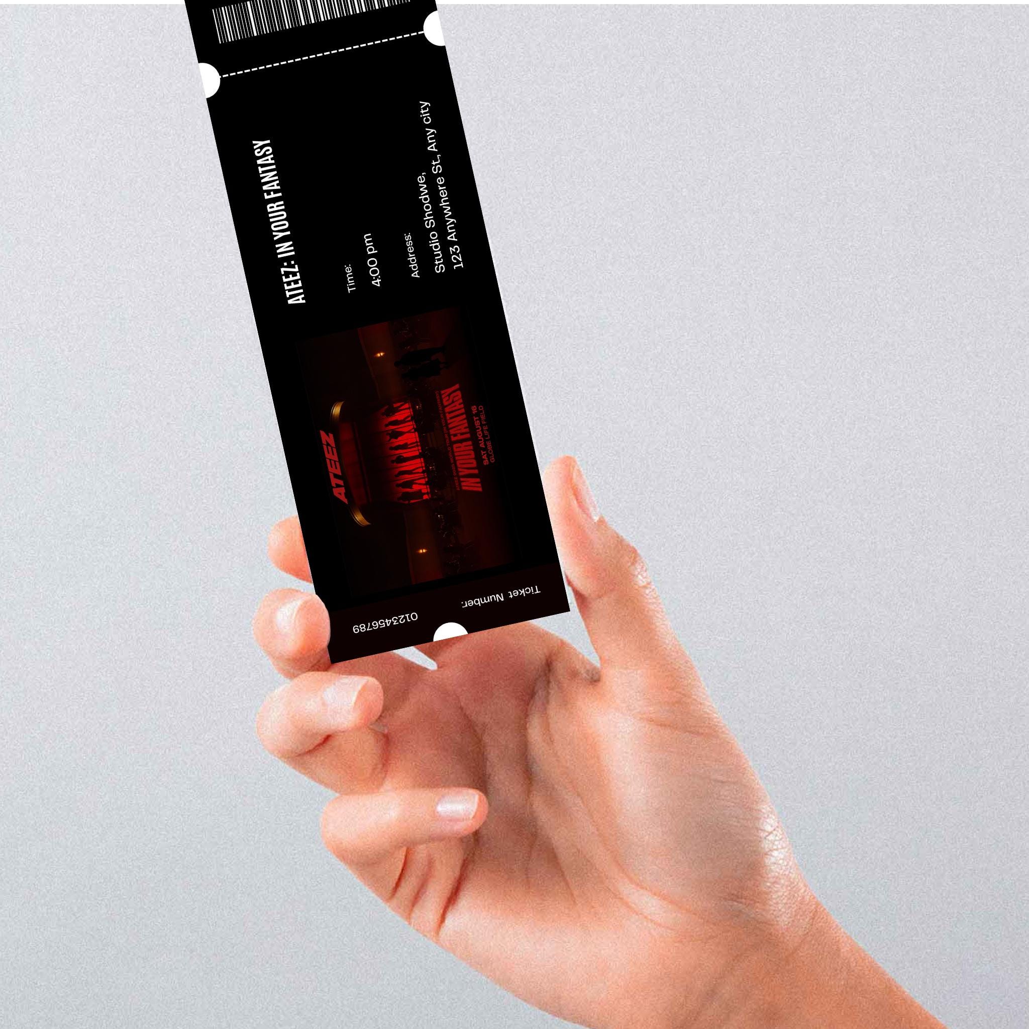 ATEEZ in Your Fantasy Ticket Download for Gifts and Memories! KPOP ...