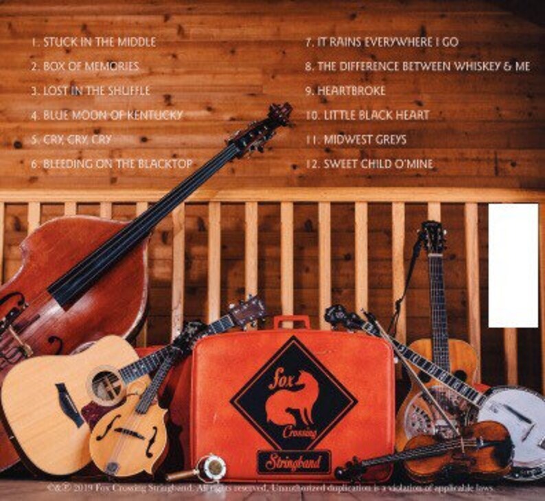 Fox Crossing Stringband. Box of Memories Audio CD - Etsy