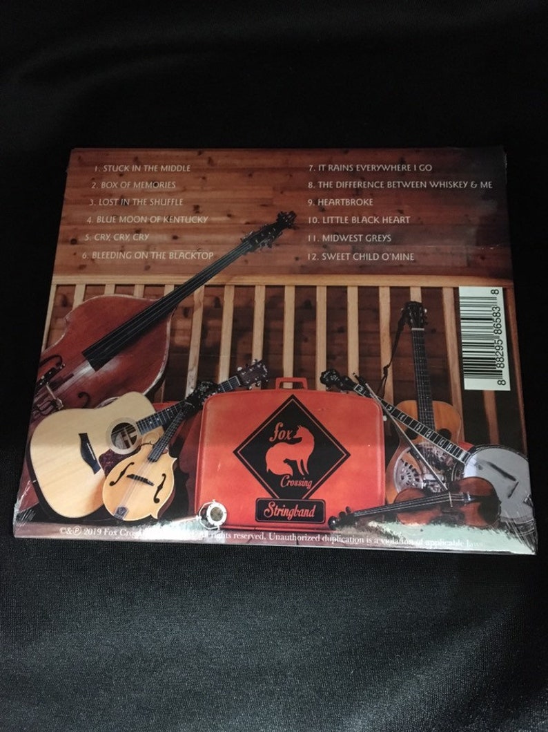 Fox Crossing Stringband. Box of Memories Audio CD - Etsy