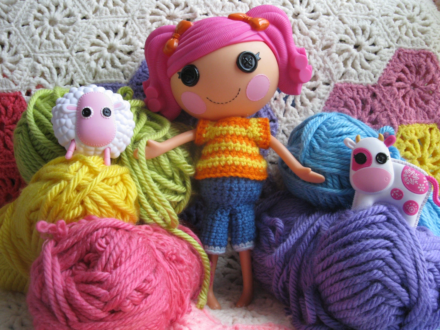 Amigurumi Lalaloopsy Doll Pattern