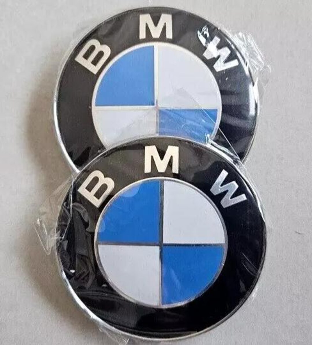 2 X BMW Emblem Logo 74mm 82mm Front Rear Hood Trunk - Etsy