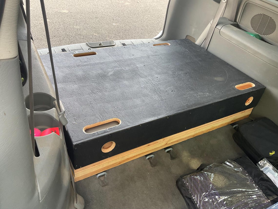Storage Box With Drawer for a Minivan or Van - Etsy