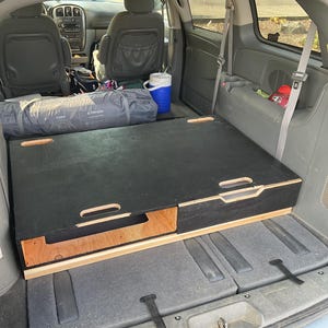 Storage Box With Drawer for a Minivan or Van - Etsy
