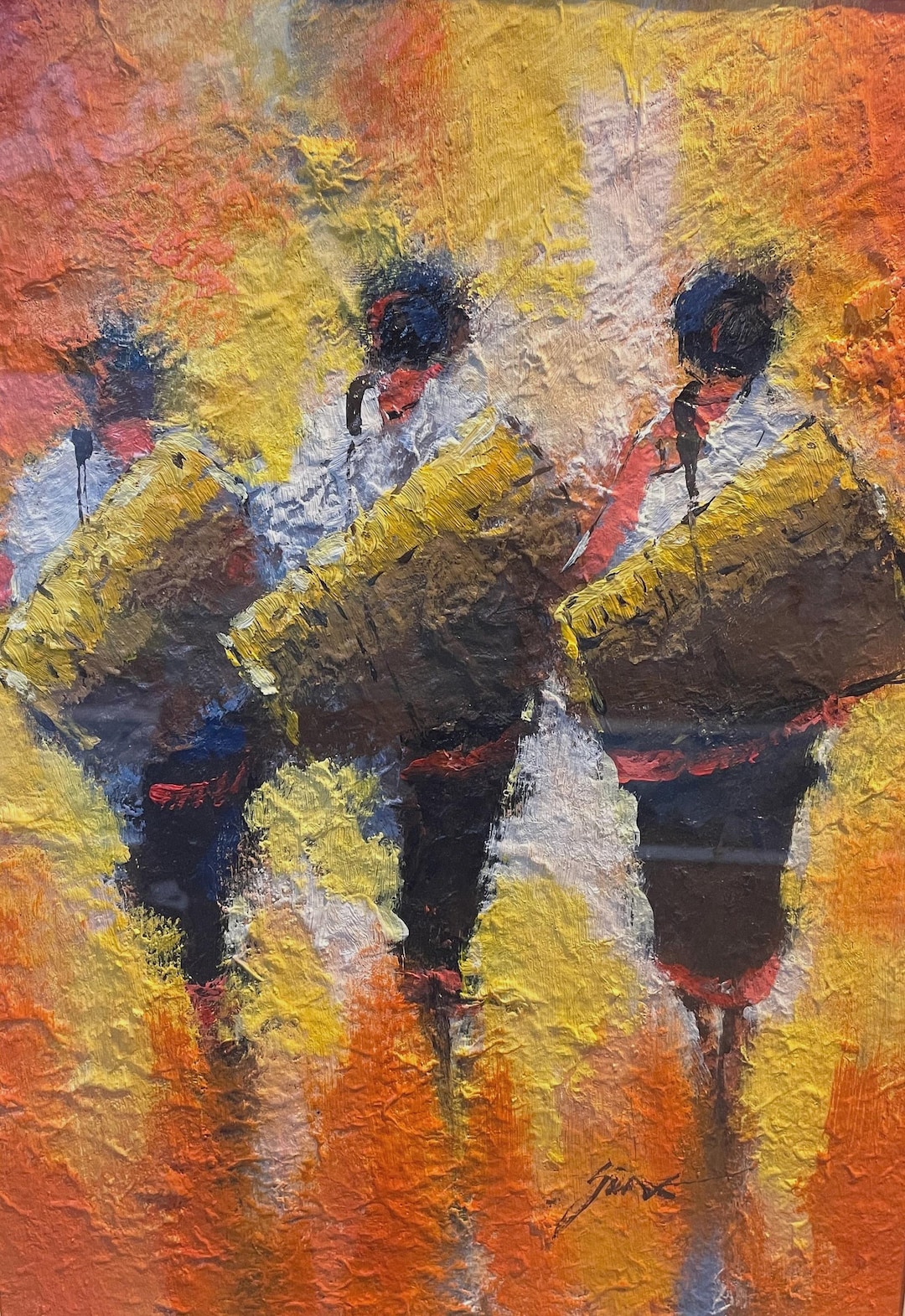 Three Sisters Traditional Newari Dress With Traditional Musical ...