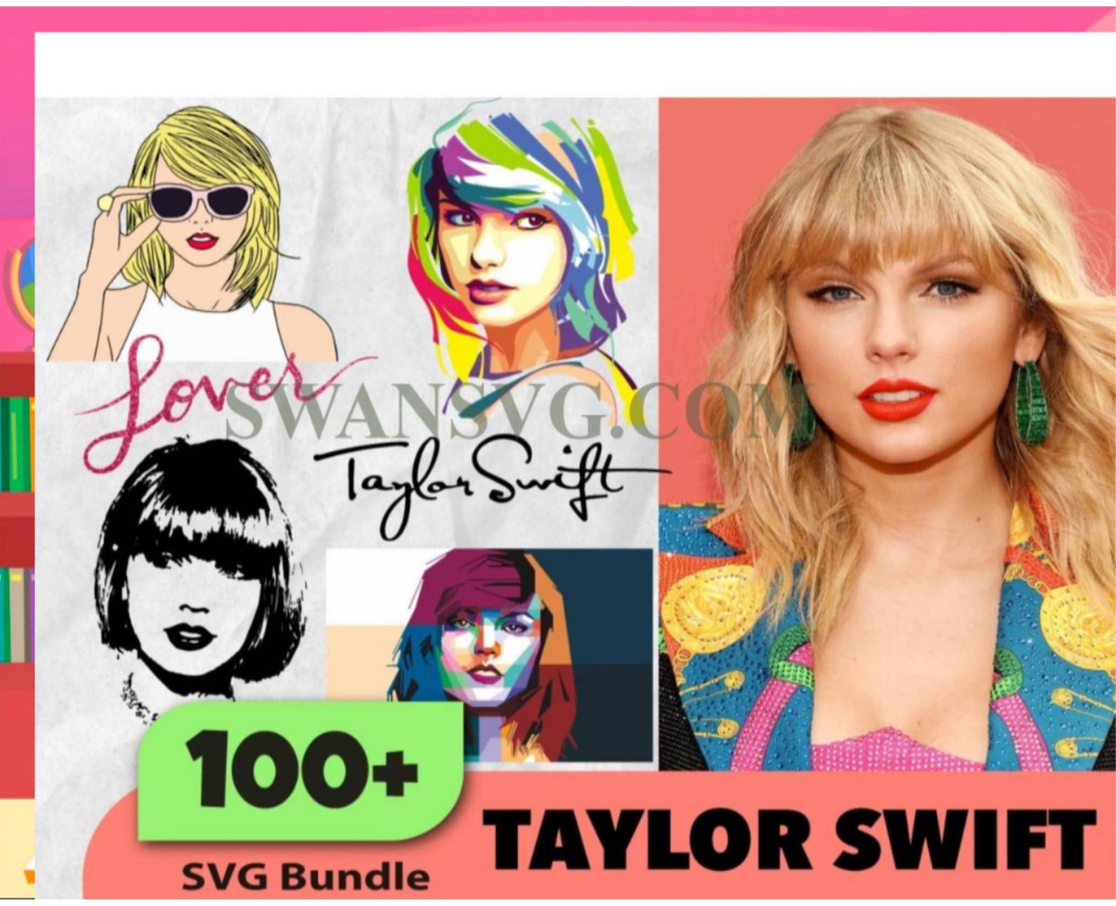 Taylor Swift Design Svg, Taylor Swift Svg, Singer Svg, Famous Singer ...