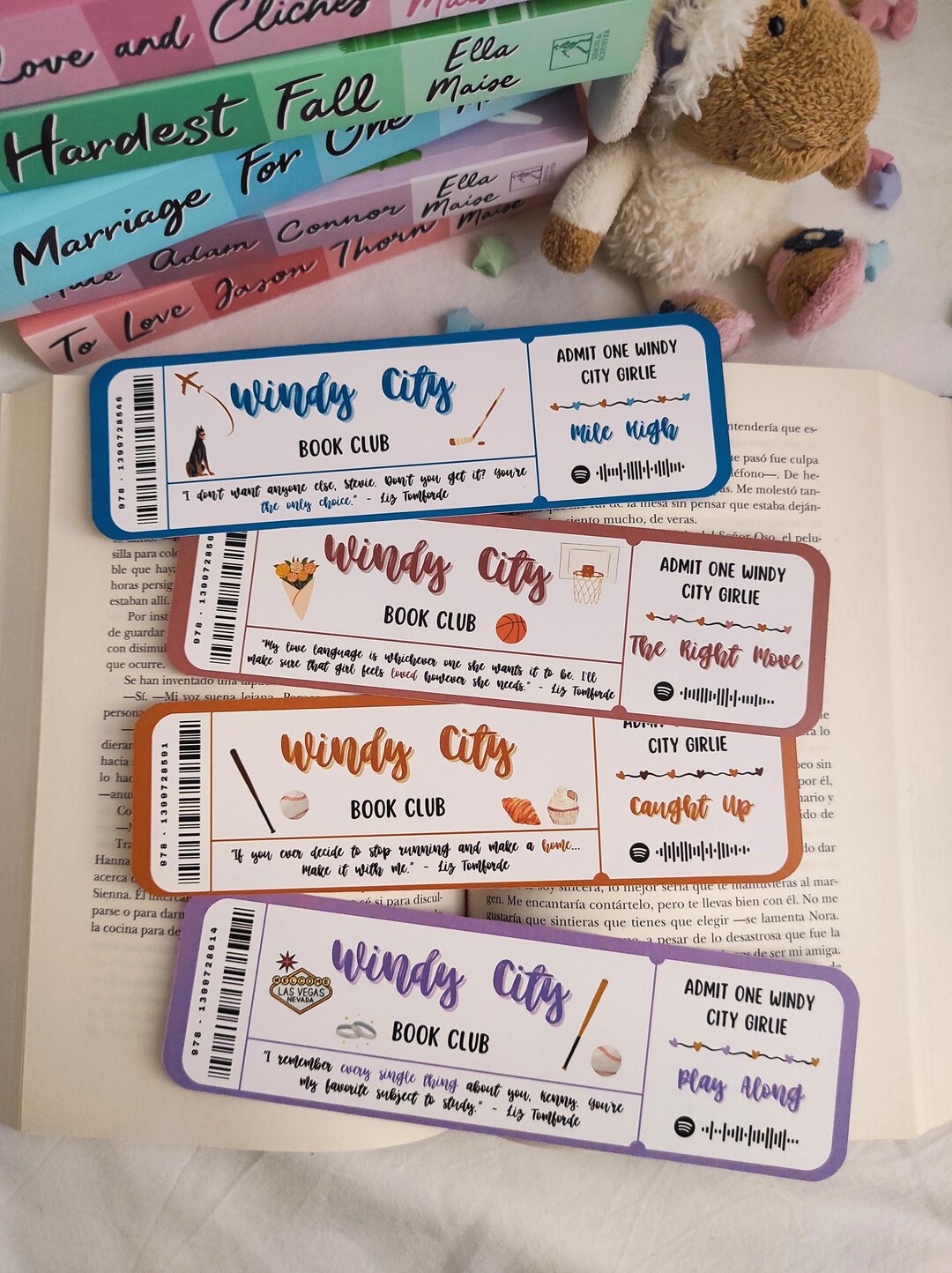 Windy City Bookmark Liz Tomforde Bookmarks Aesthetic Bookmark Book Club ...