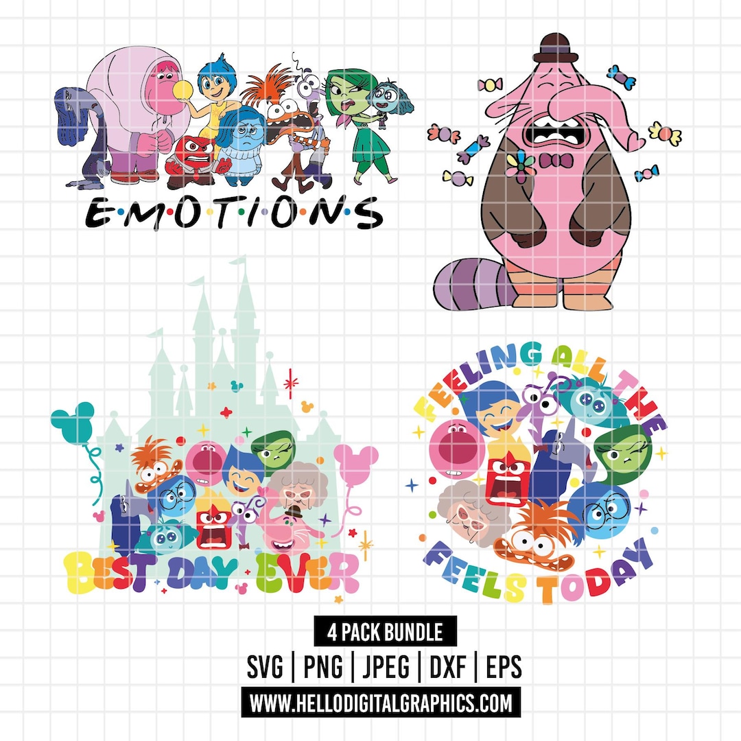 2326 - Inside Out Pack Bundle Full Color Dtf Svg, Eps, Png, Dxf, Jpeg ...