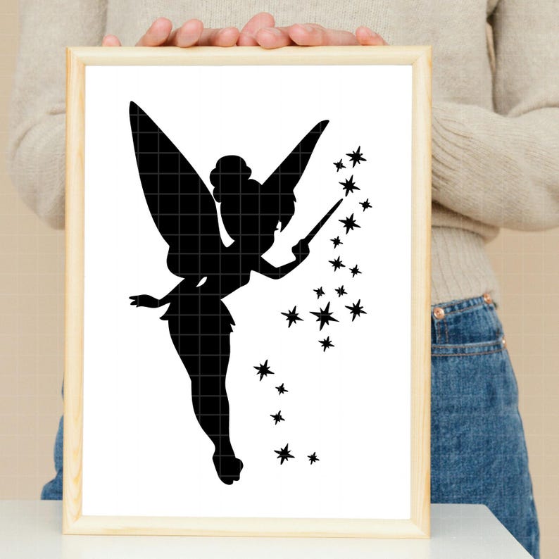 3613 - Tinker Bell Pack Bundle Svg, Eps, Png, Dxf, Jpeg (shadow With ...