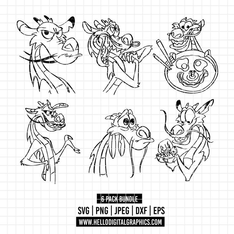 Mushu - Etsy