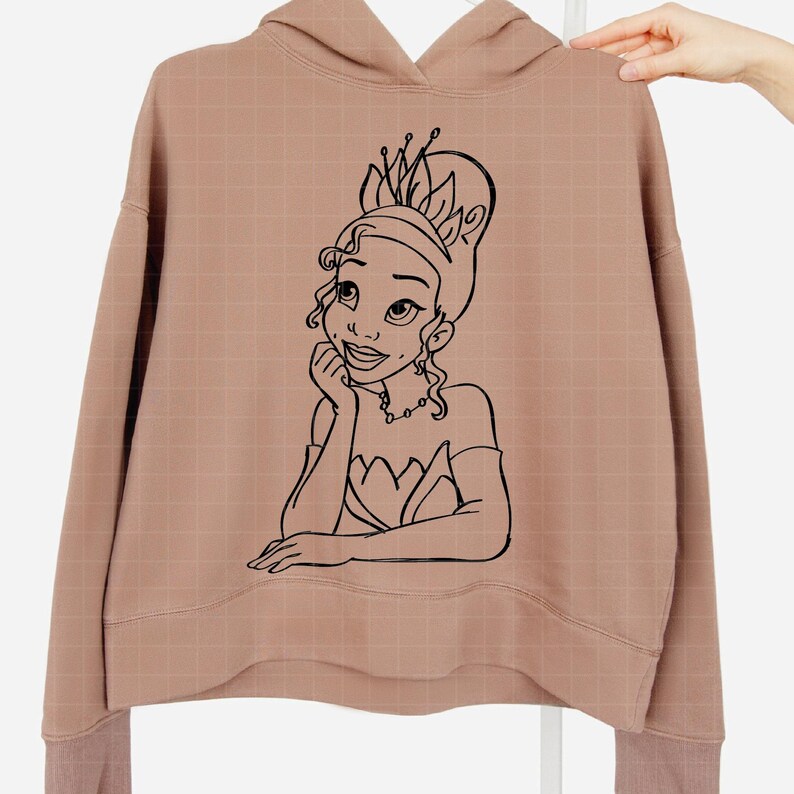 2609 - the Princess and the Frog Pack Bundle Line Art Svg, Eps, Png ...