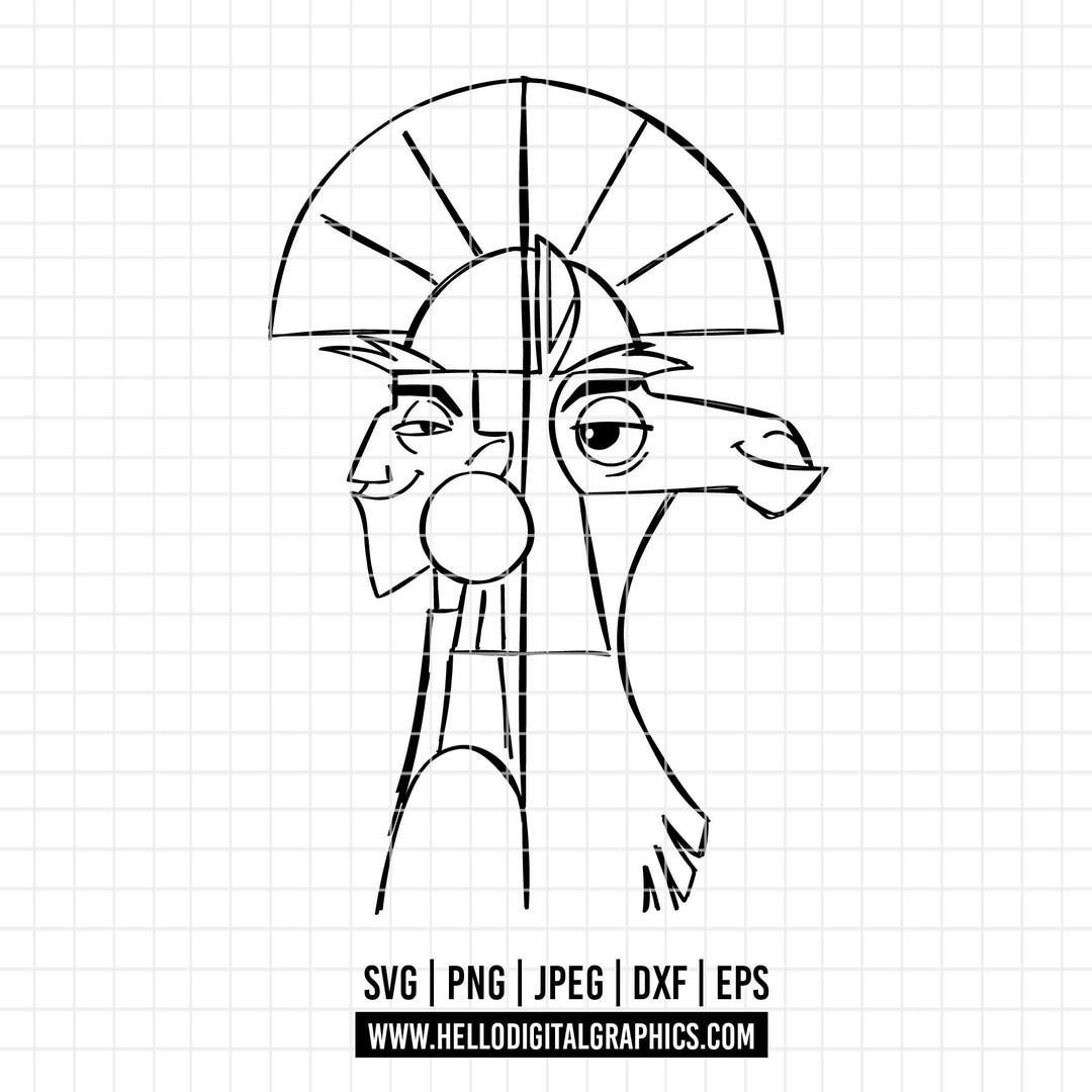 2255 the Emperor's New Groove, New Groove SVG, Pacha Svg, Pick Poison ...