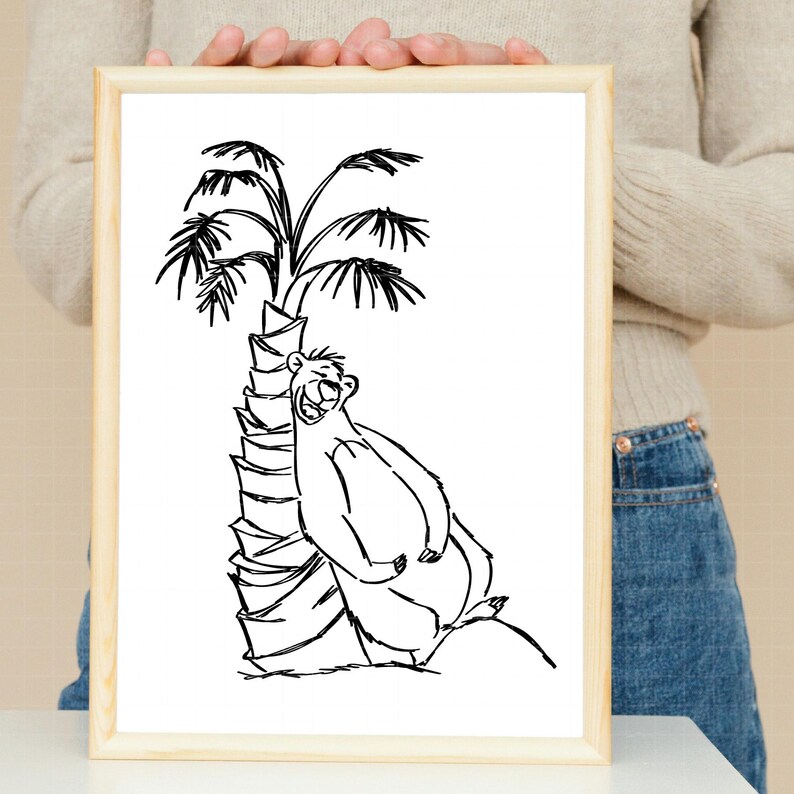 3515 - the Jungle Book Pack Bundle Line Art Svg, Eps, Png, Dxf, Jpeg ...