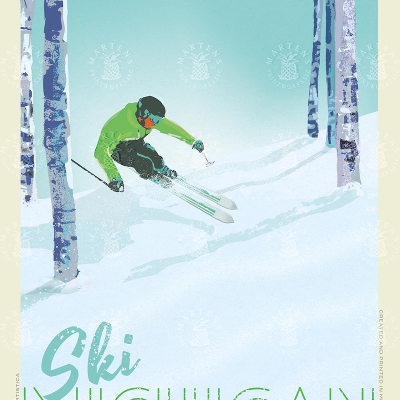 Michigan Winter Prints - Etsy