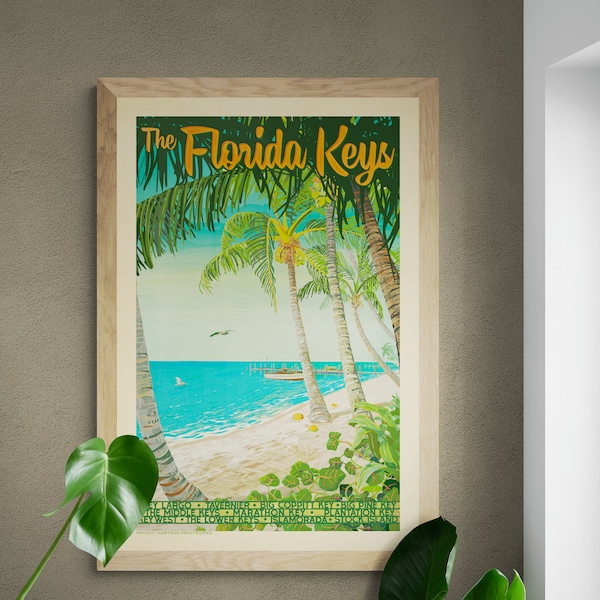 Florida Keys Poster - Etsy