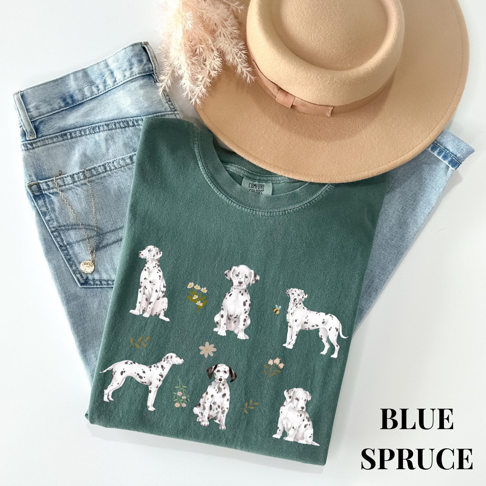 Dalmatian, Cottagecore T Shirt, Dalmatian Shirt, Dalmatian Gifts ...
