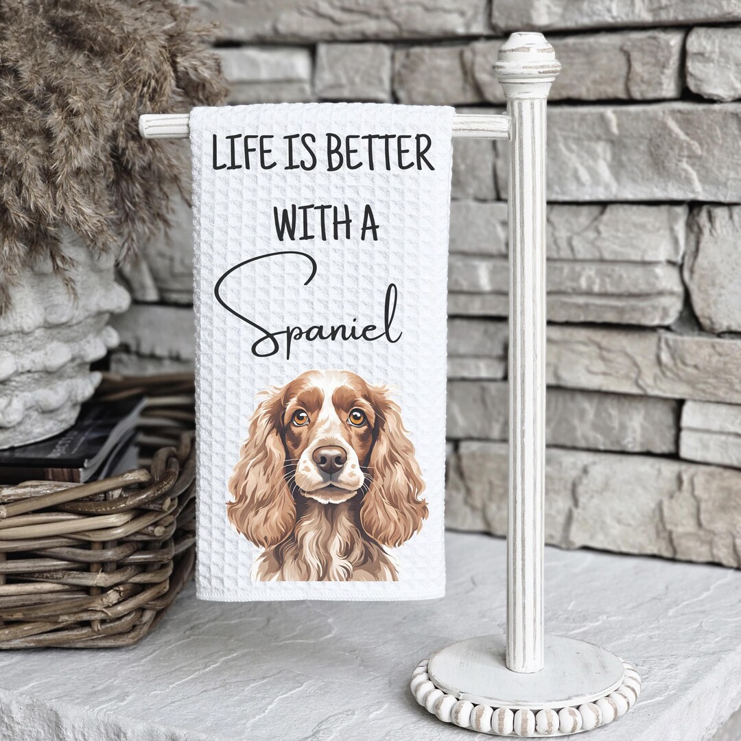 Cocker Spaniel Gift for Cocker Spaniel Owner Kitchen Towel Cocker ...