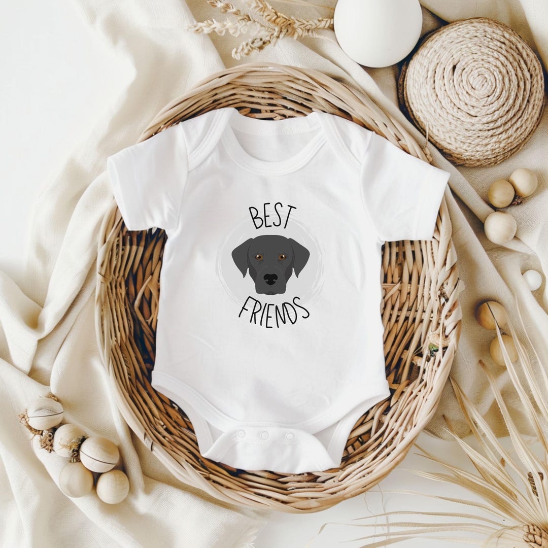 Labrador Retriever Onesie for Baby Shower Gift for Dog Owner Baby ...