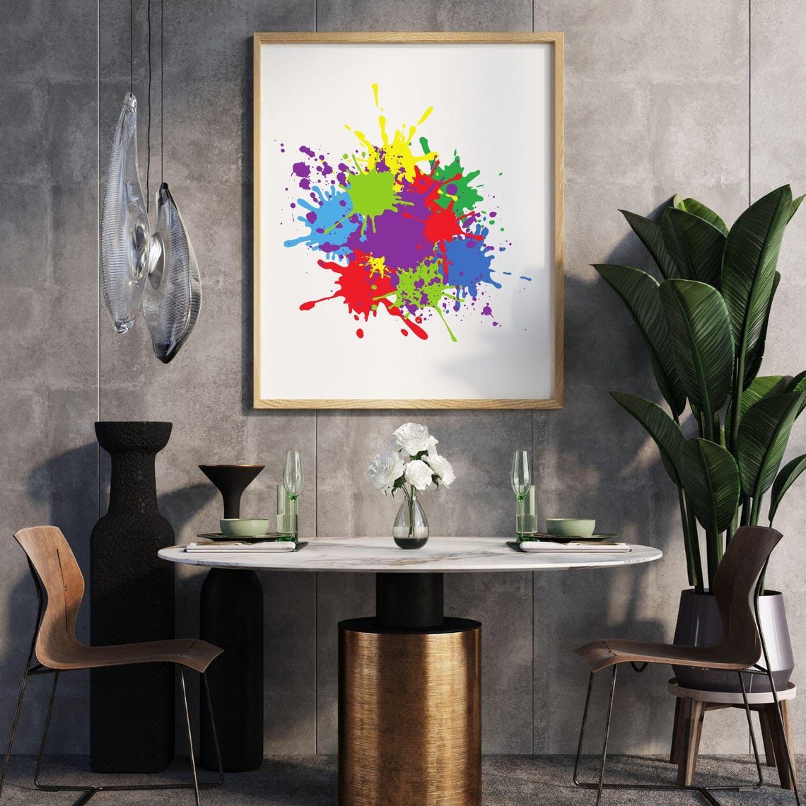 Paint Splatter Svg Bundle - Paint Splats Svg - Paint Svg - Splatter ...