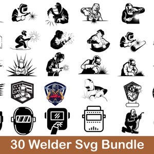 Welder Svg Bundle - Welder Clipart - Welder Vector - Welder Cut Files ...