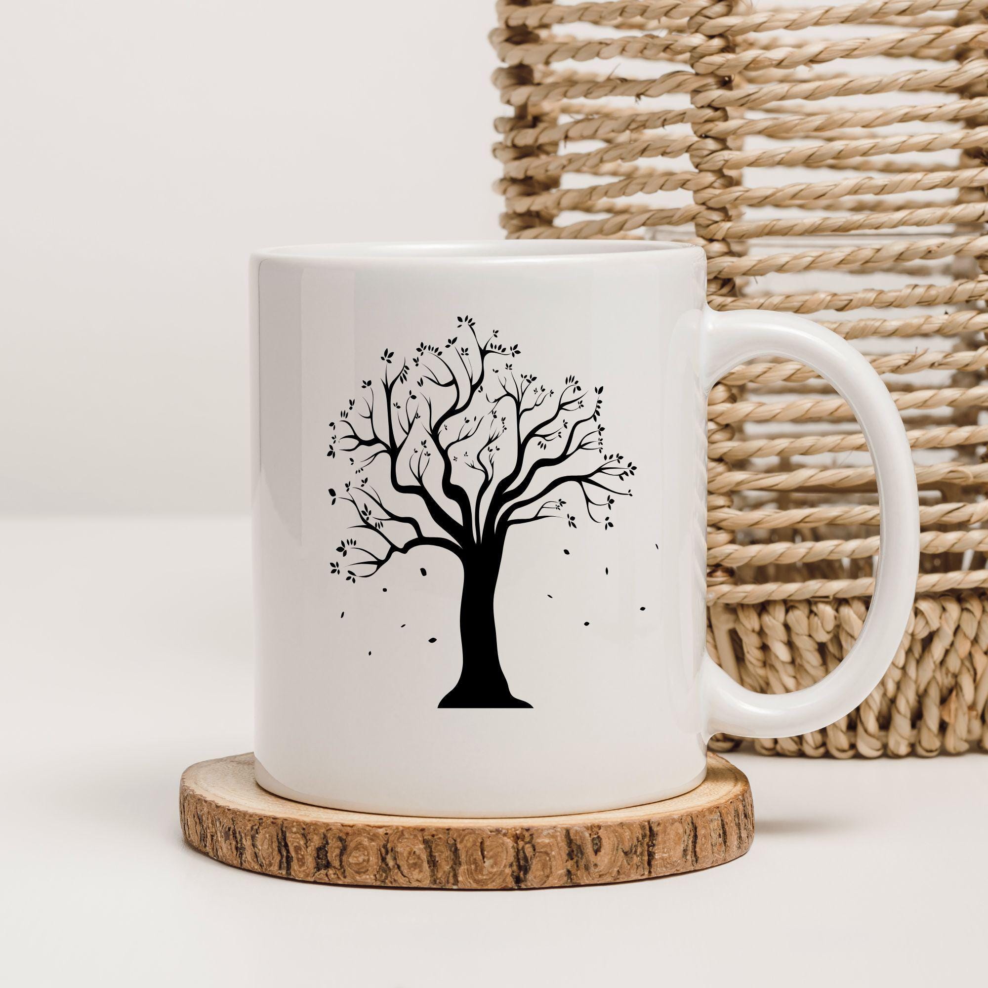 Bare Tree Svg Bundle, Leafless Tree Svg, Rustic Tree Svg, Tree Vector ...