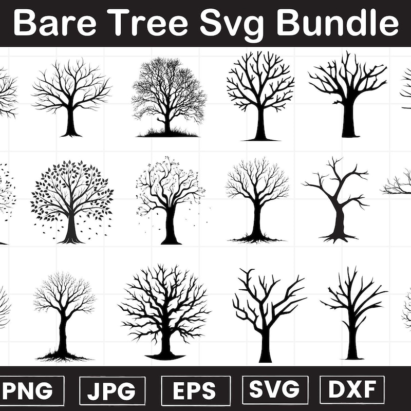 Tree Svg - Etsy